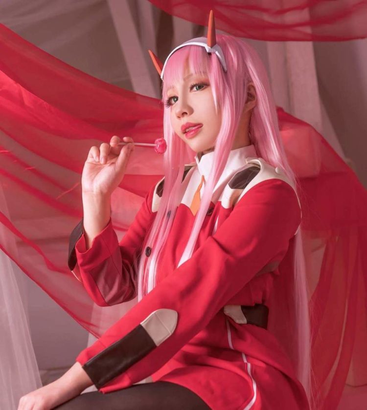 Best Zero Two Cosplay - DARLING in the FRANXX - clarek